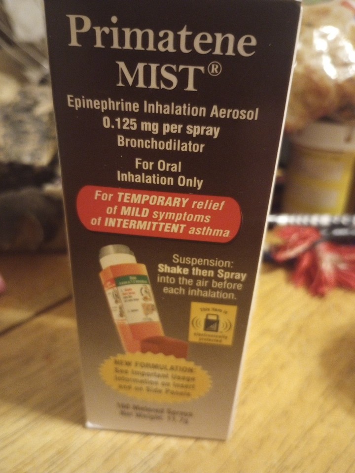 NEW PRIMEATENE MIST INHALER EXP 10/2026 | eBay