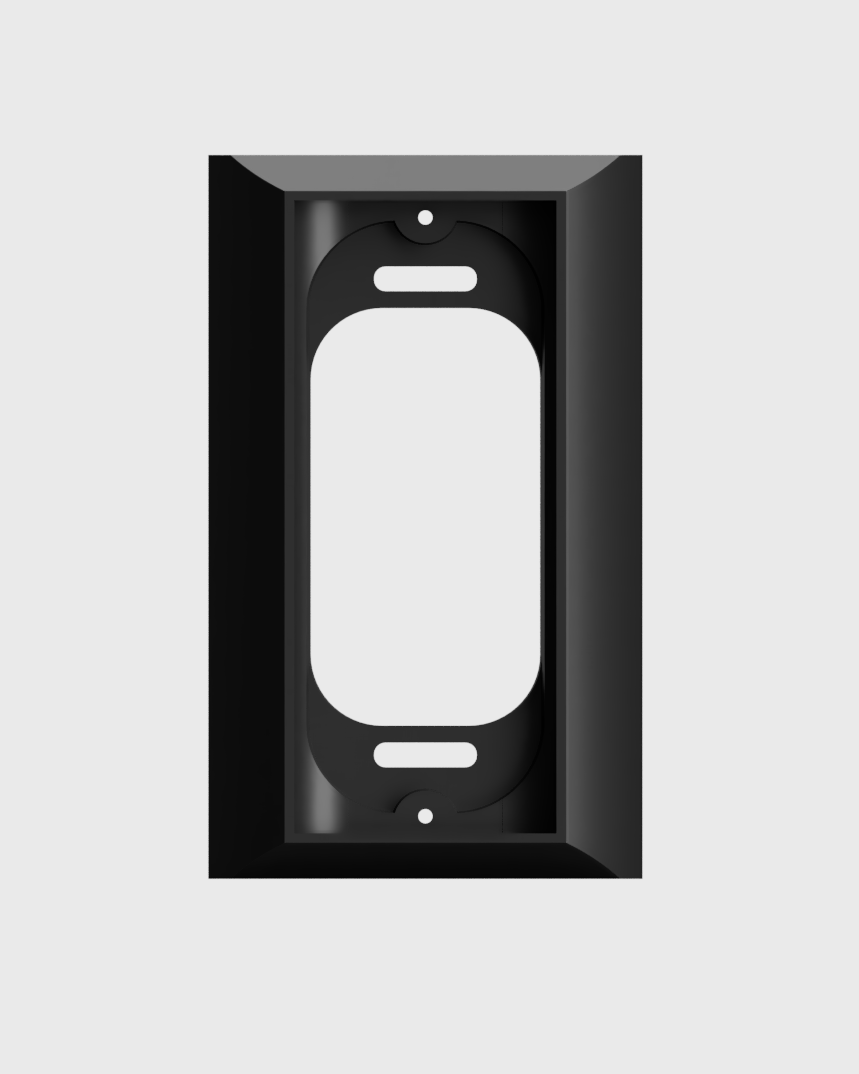 Ring PRO 2 video Doorbell 0.5" wall plate spacer. Mounting bracket | eBay