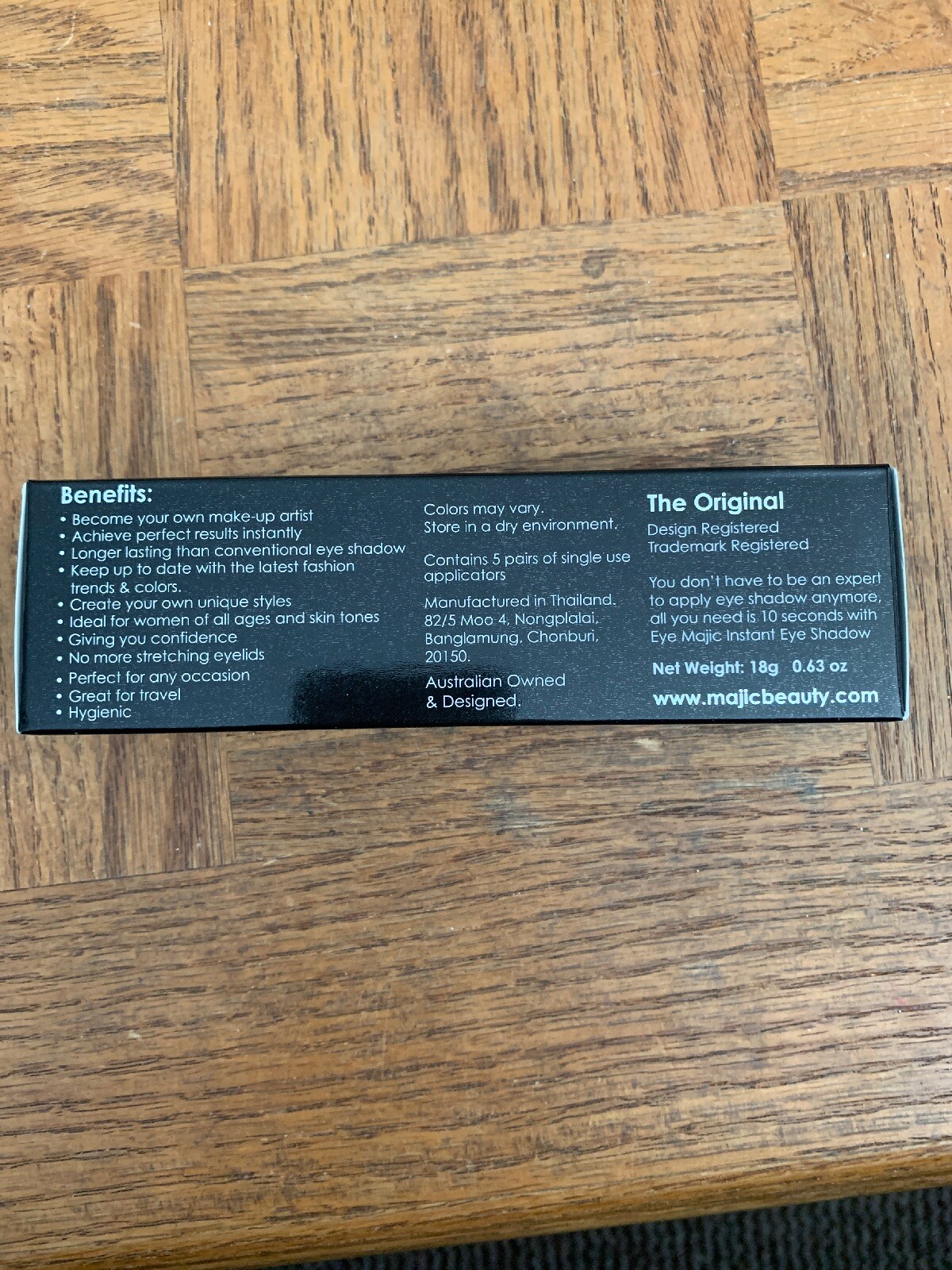 Eye Majic Instant Eyeshadow Matte 5 Pairs | eBay