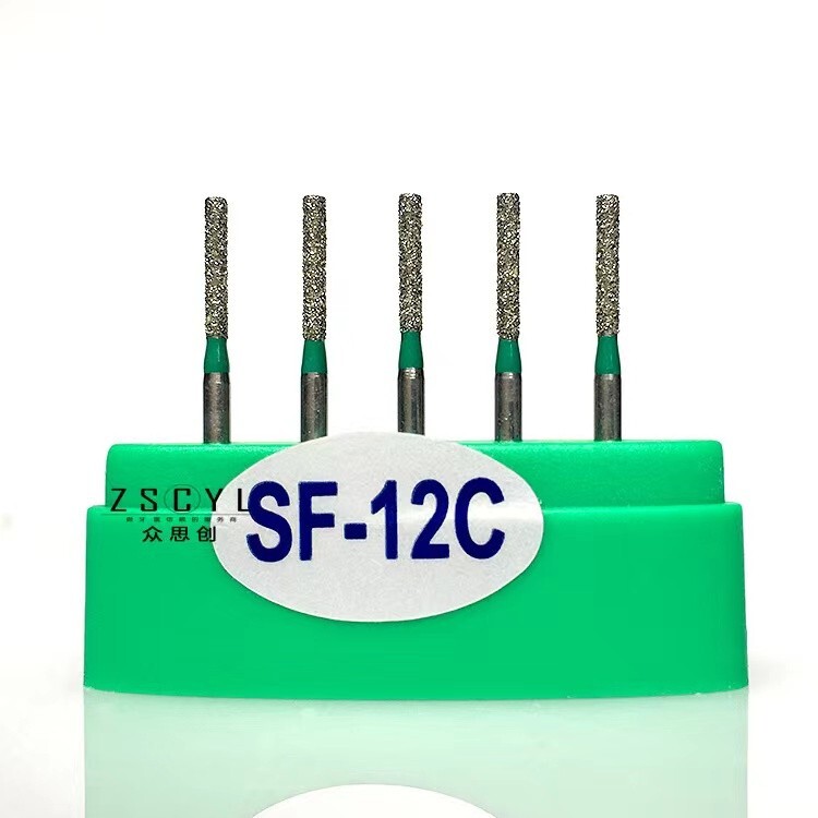 100pcs Dental Diamond burs FG SF-12C | eBay