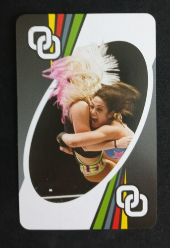 2017 Mattel WWE Uno Card Bayley Locked Up Card | eBay