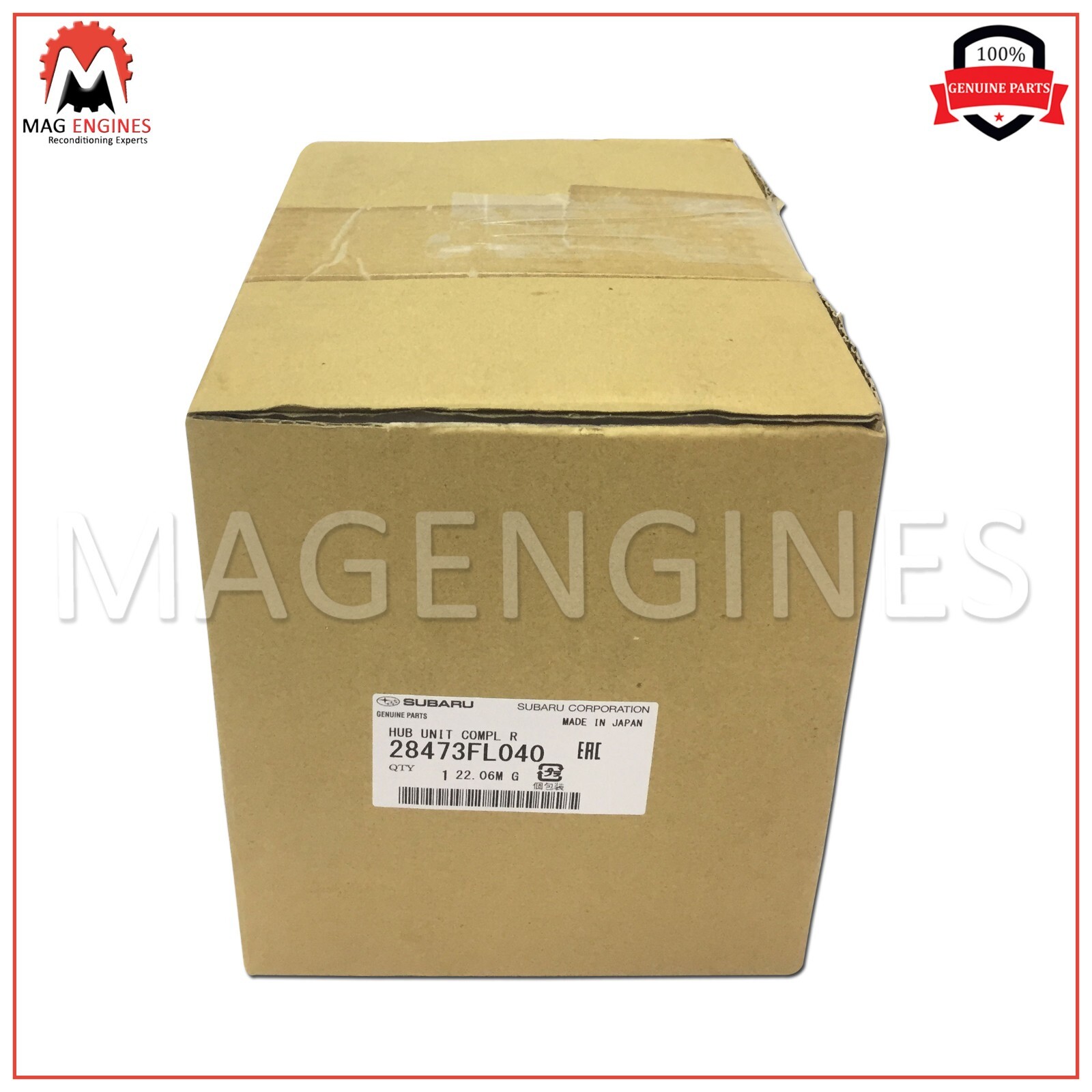 Genuine Subaru Rear Axle Hub Wheel Bearing 28473FL040 OEM for sale ...