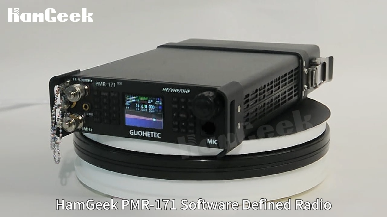 PMR-171 100KHz-2GHz 20W Tactical Radio SDR Transceiver HF CW AM SW ...