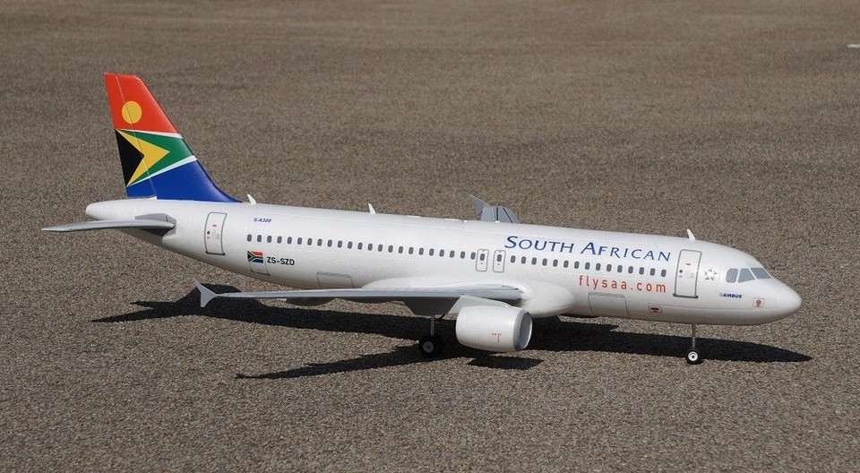 1:30 Scale A320 NEO Twin 50mm EDF 1086mm Wingspan EPO RC Airliner PNP ...