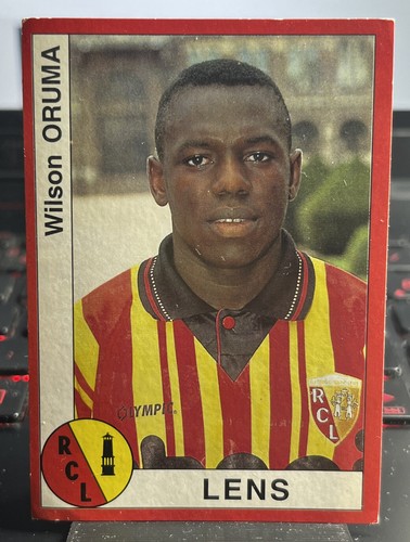 124 WILSON ORUMA LENS FOOT 95 1995 FOOTBALL | eBay