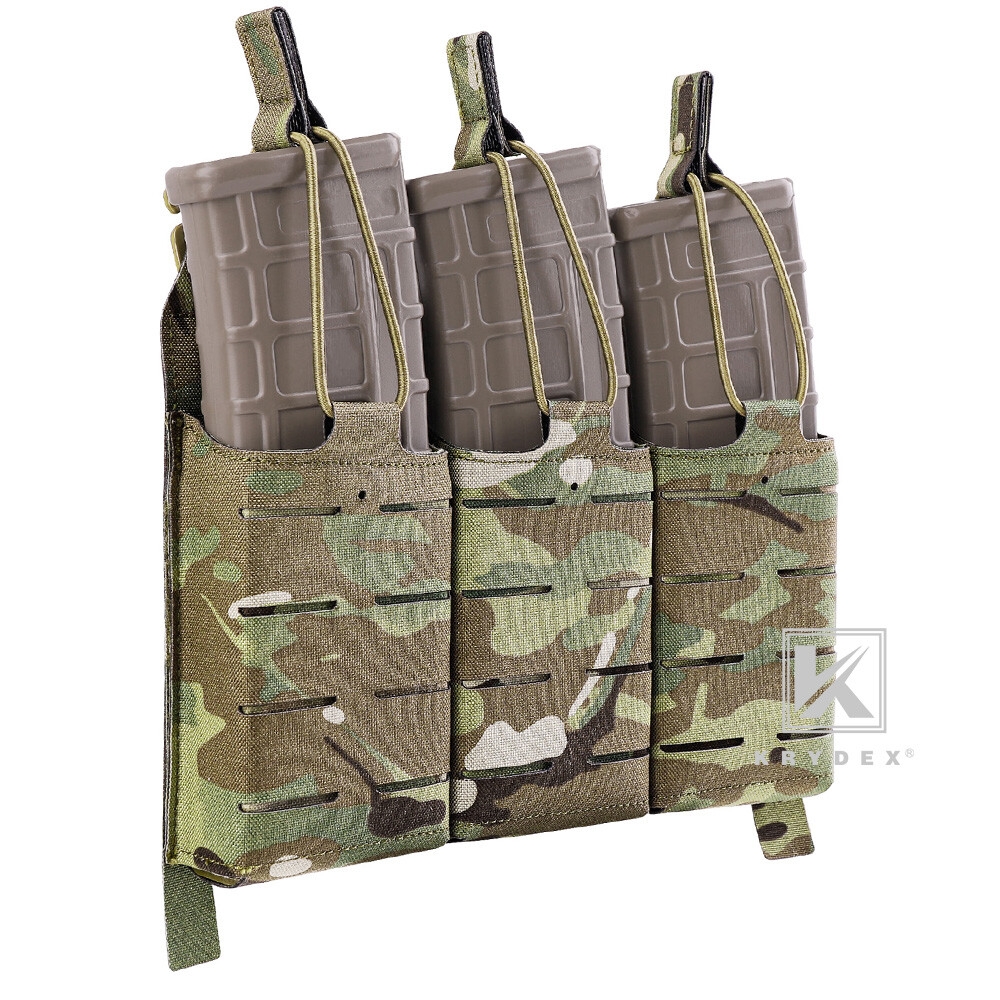 Battle Belt Accessories KRYDEX 5.56 Magazine Pouch - MOLLE Compatible ...