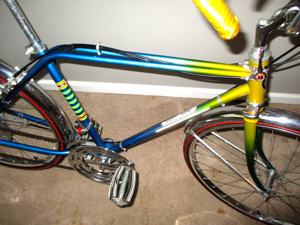 1960'S SEARS-MUSCLE BICYCLE SPYDER 500-10 SPEED DUAL SHIFTER- ORG ...