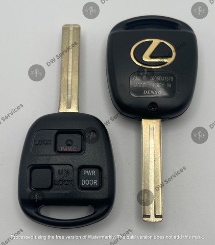 NEW! Lexus ES330 RX330 RX400h RX350 SC430 LS43 remote head key fob ...