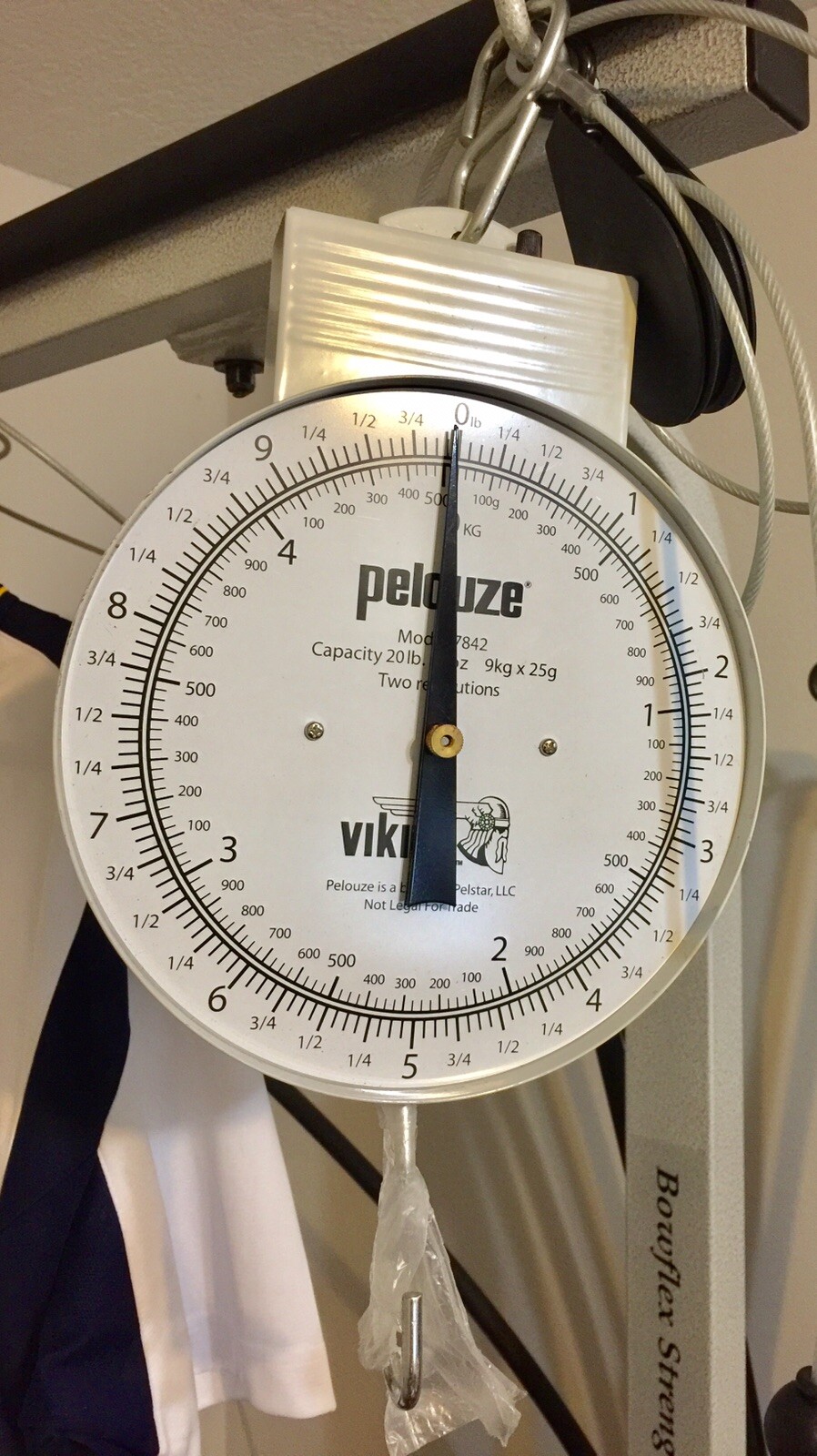 Pelouze Rubbermaid Commercial Mechanical Hanging Scale With Dial ...