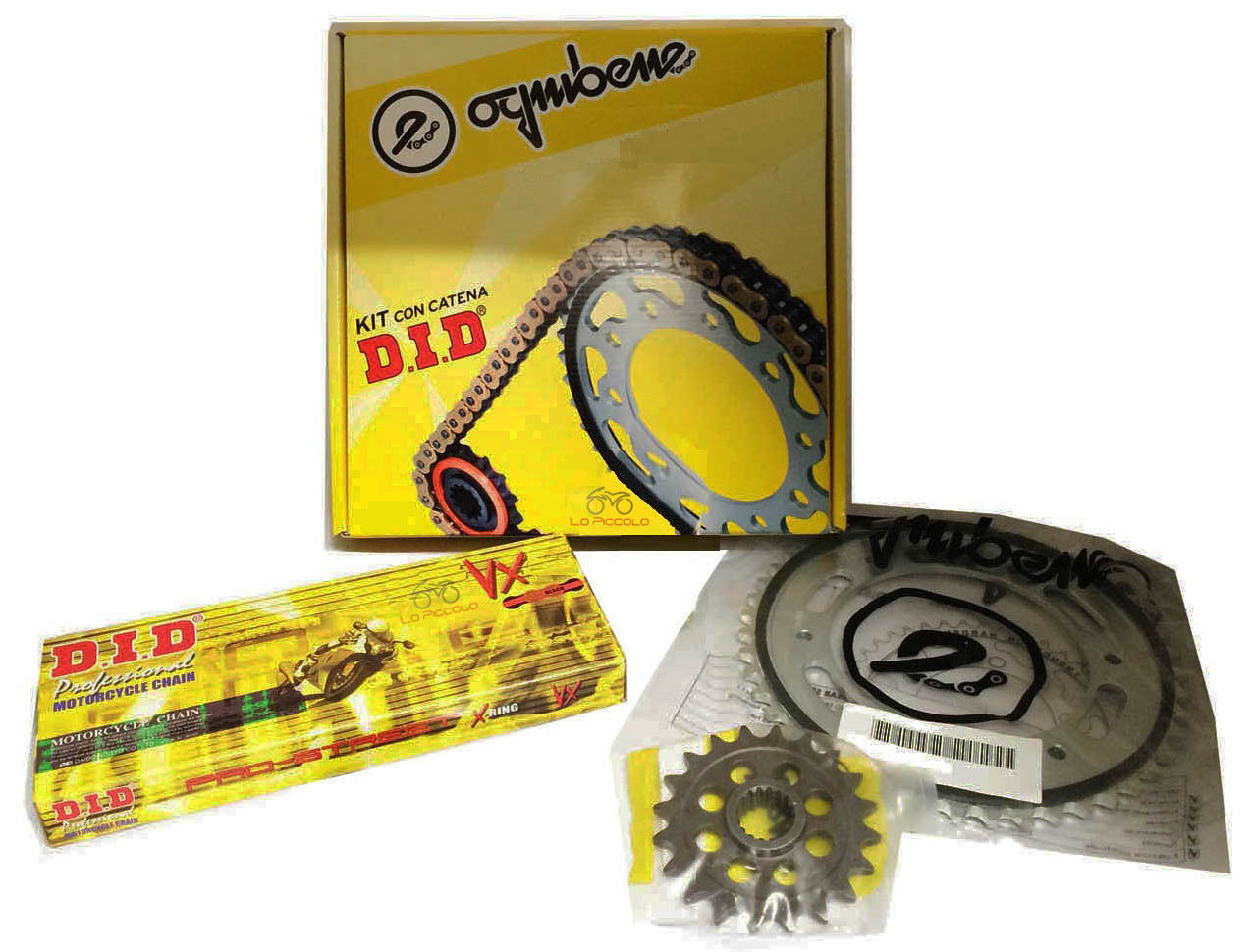 KIT TRASMISSIONE CORONA PIGNONE CATENA DID DUCATI MONSTER 900 IE DAL ...