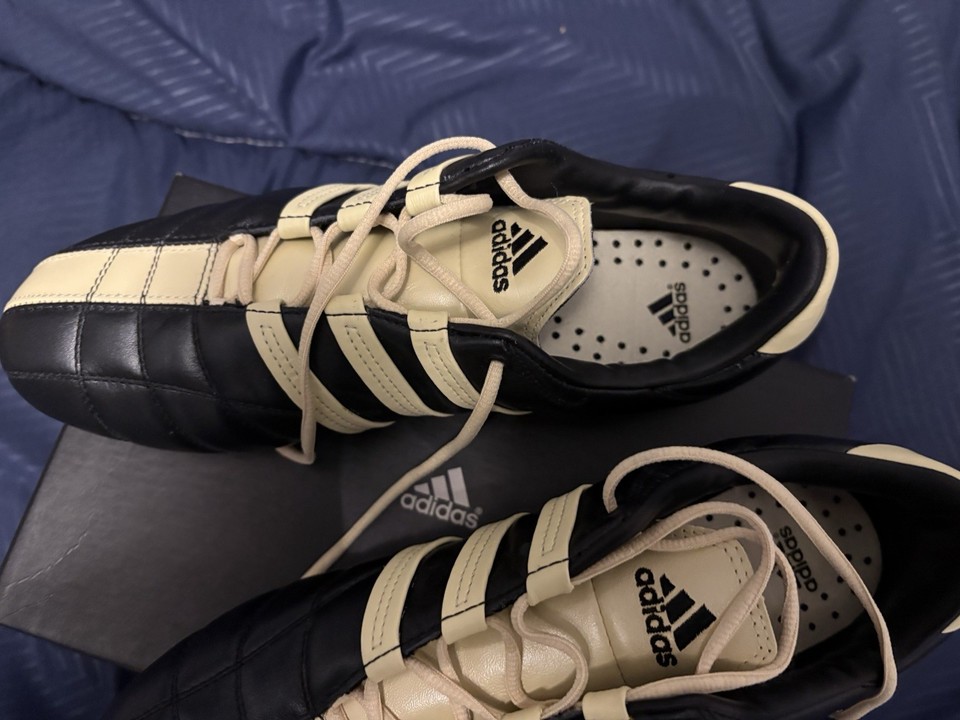 Adidas Prajna Vintage Trainers Black/White Size 8 1/2 BNIB | eBay UK