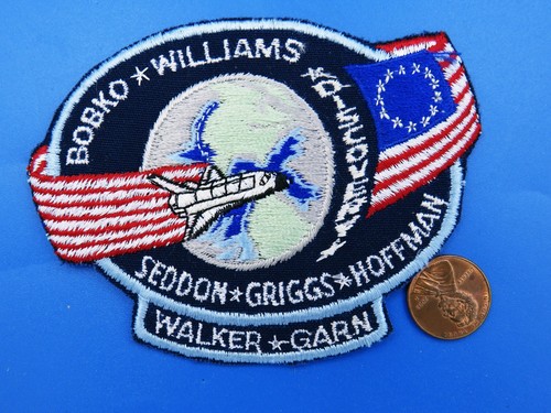 NASA PATCH vtg STS-51d Space Shuttle DISCOVERY Bobka Williams Walker ...