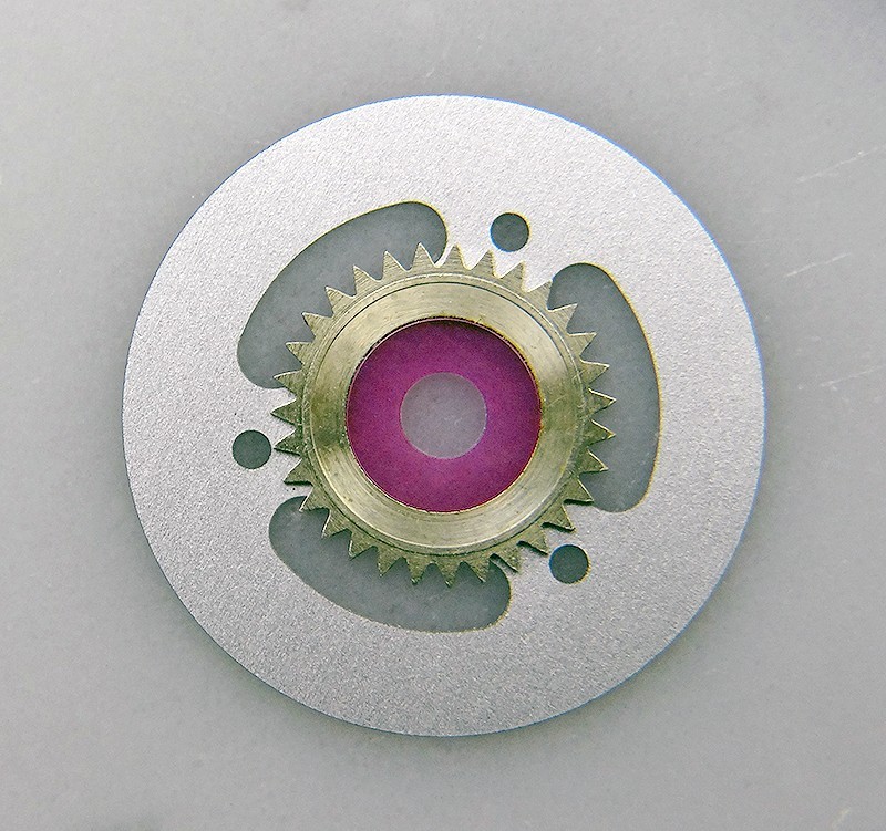 Genuine Rolex 2135-6900 Serif Open 6 White Date Wheel Disc Ladies Watch ...