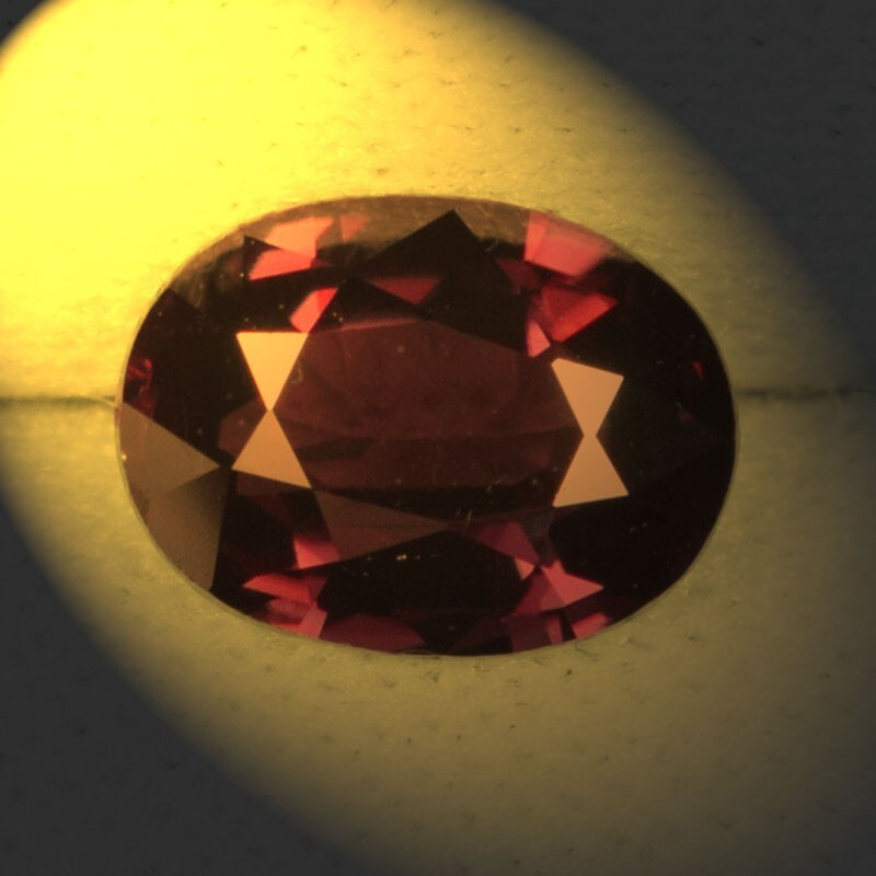 1.42 ct ULTRA RARE - LUSTROUS_ NATURAL COLOR CHANGE GARNET See Vdo ...