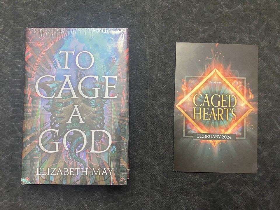 Illumicrate Caged Hearts March 2024 To Cage A God Elizabeth May SEALED ...