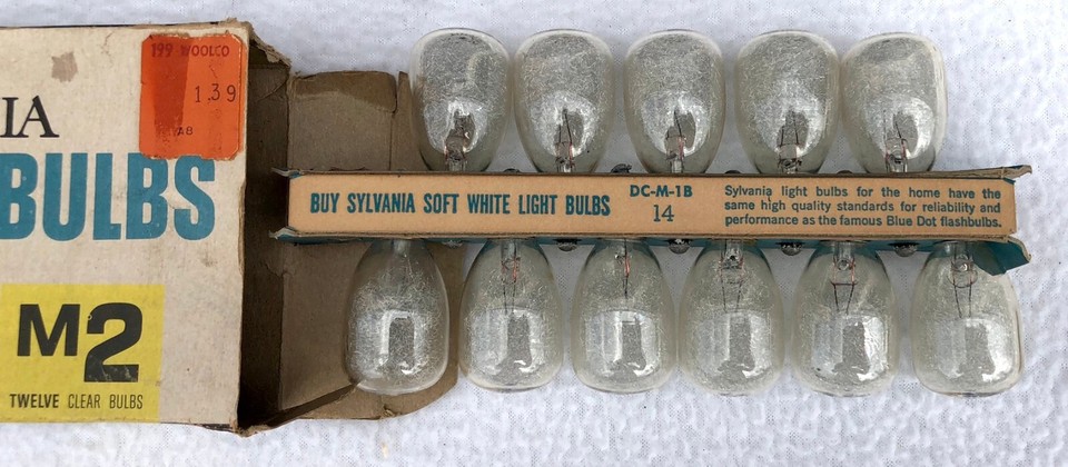 VINTAGE SYLVANIA M2 FLASHBULBS BLUE DOT 11 PIECES - NOS | eBay