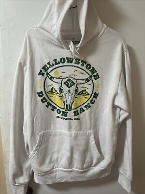 Yellowstone Dutton Ranch Hoodie Sweatshirt Size S | eBay