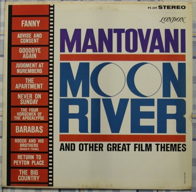 33 RPM Vinyl Record - Mantovani - Moon River | eBay
