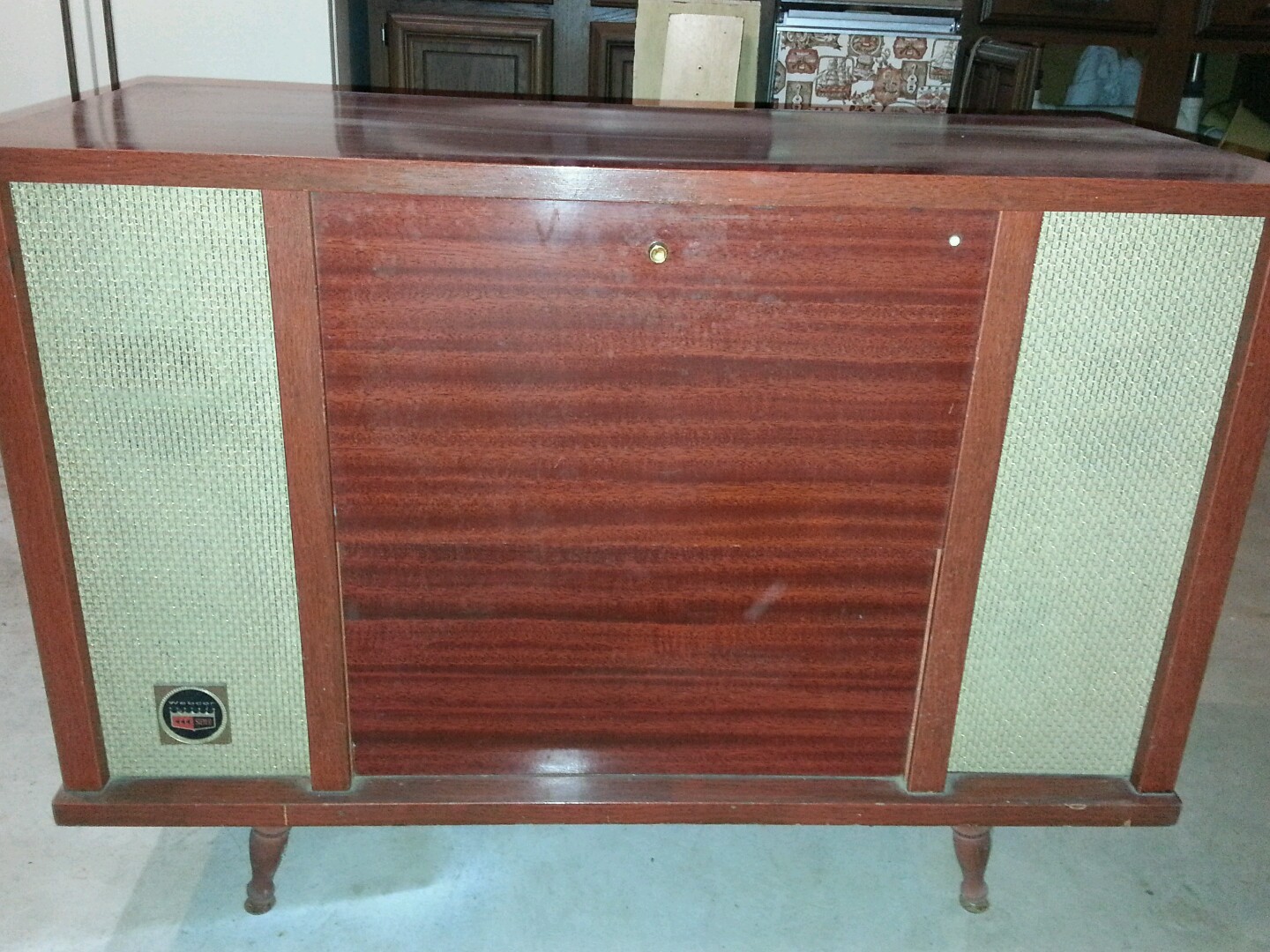 Antique Webcor Stereo Console | eBay