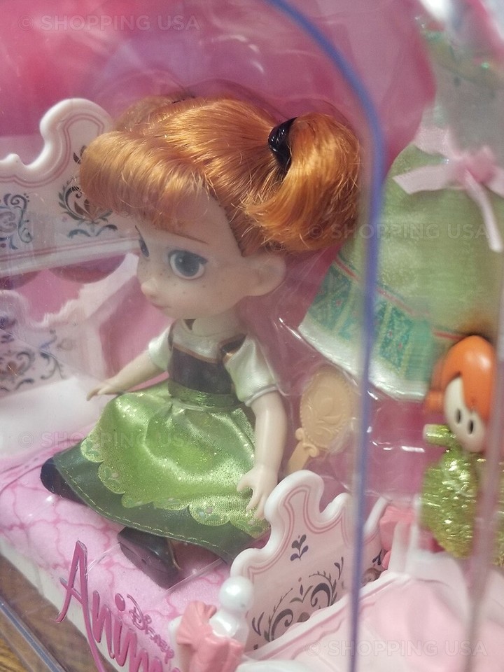 Disney Store Animator's Collection Frozen 2 Elsa Anna Mini Dolls ...