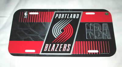 PORTLAND BLAZERS TRAILBLAZERS Multi-Color LICENSE PLATE #12 - NEW | eBay