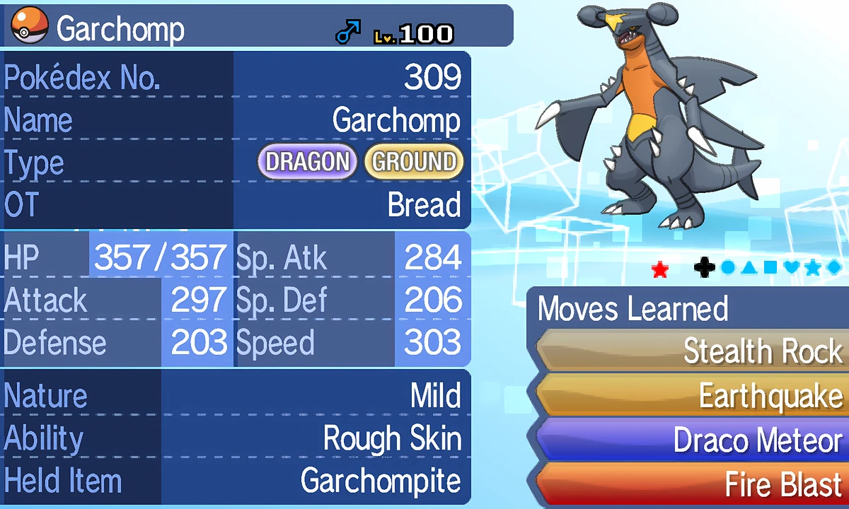 Pokemon X And Y Mega Evolution Garchomp