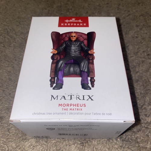 RARE Hallmark Keepsake - Morpheus - The Matrix - 2023 Warner Bros ...