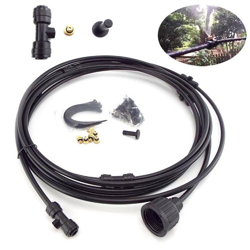5/6/10/20M Garden Irrigation Watering Misting Cooling Kits Sprayer ...