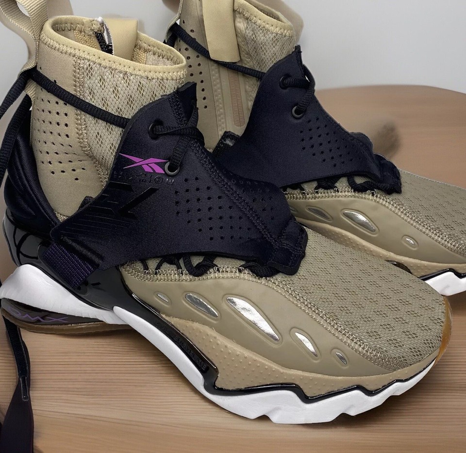 Reebok DMX Elusion 001 FT High Sneakers Tan Black EG1934 Basketball ...