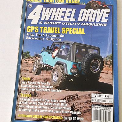 4 Wheel Drive Magazine GPS Travel Special September 2000 053117nonrh2 ...