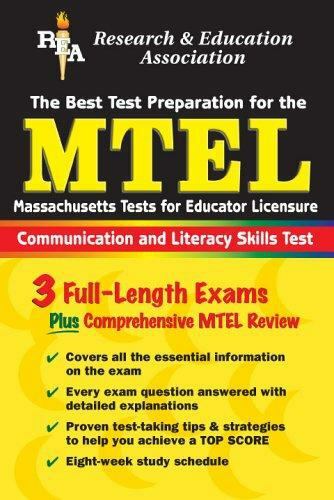 MTEL Teacher Certification Test Prep Ser.: MTEL : The Best Test ...