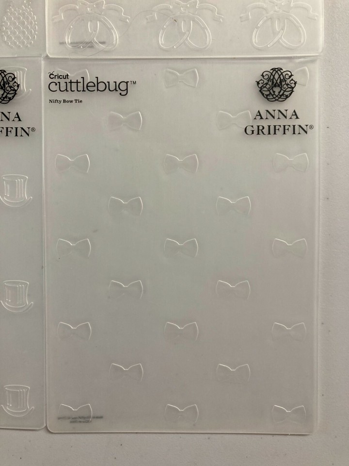 Cricut Cuttlebug Anna Griffin Wedding Tropical Letterpress Embossing ...