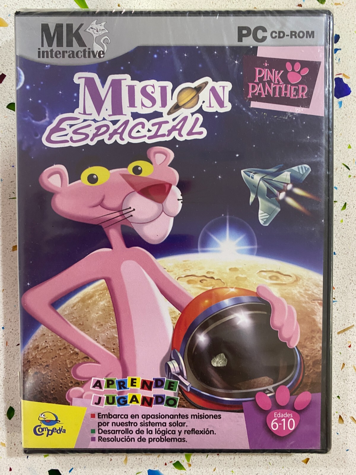 Pink Panther La Pantera Rosa Misión Espacial Game PC CD-ROM New Sealed ...