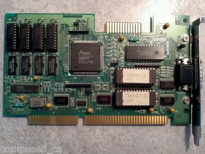 Trident Video card ISA VGA - Vintage computer hardware TVGA8900C | eBay