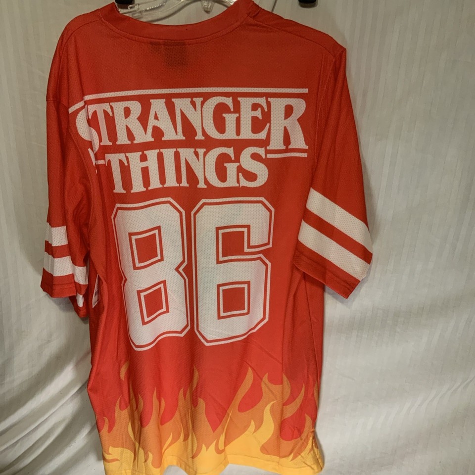 Hellfire Club Men's T-Shirt Stranger Things Jersey Short Sleeve ...