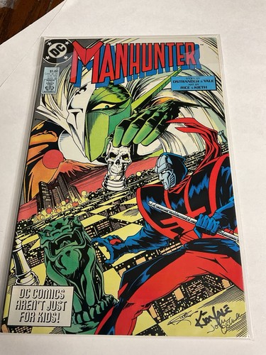 Manhunter #2 ~ SIGNED BY KIM YALE & JOHN OSTRANDER VF/NM 9.0 DC 1988 | eBay