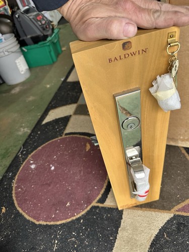 Baldwin Door Hardware From Entry Set New On Showroom Display Block ...