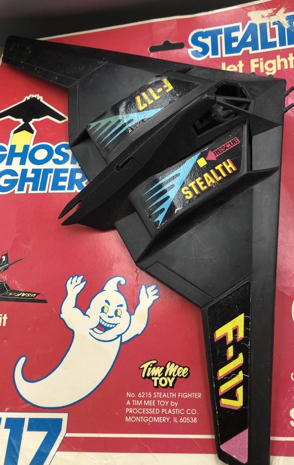 Vintage Tim Mee Toy F-117 Stealth Jet Ghost Fighter USAF Processed ...