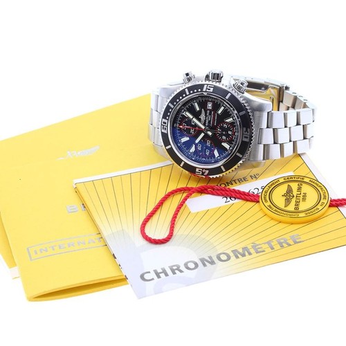 BREITLING A13341 SuperOcean Automatic Men #C471 | eBay