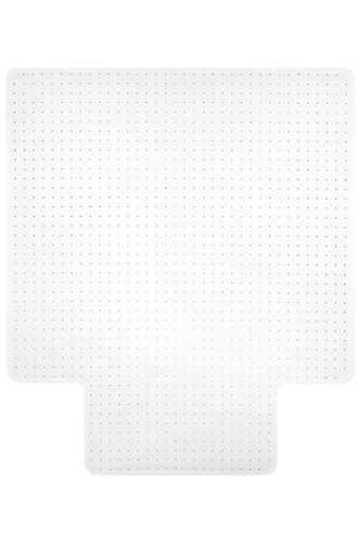 Marbig Chairmat Economat 114x134cm Keyhole PVC Mat Floor Protector ...