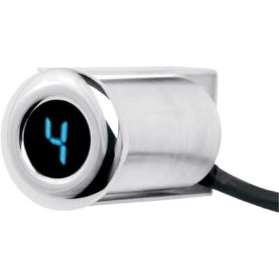 Dakota Digital PGR-1000-F Chrome Blue LED Auto Programming Gear ...