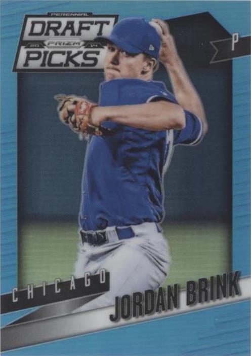 2014 Panini Prizm Perennial Draft Picks - Jordan Brink #69 Powder Blue ...
