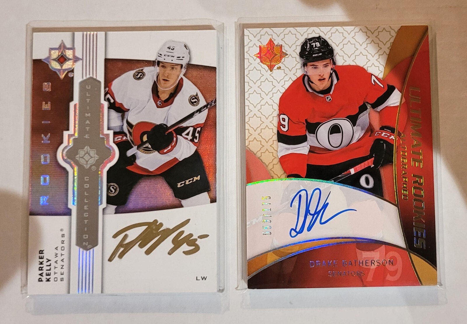 18/19 Ultimate Drake Batherson Rc Rookies Auto Signatures /175 ( 1 card ...