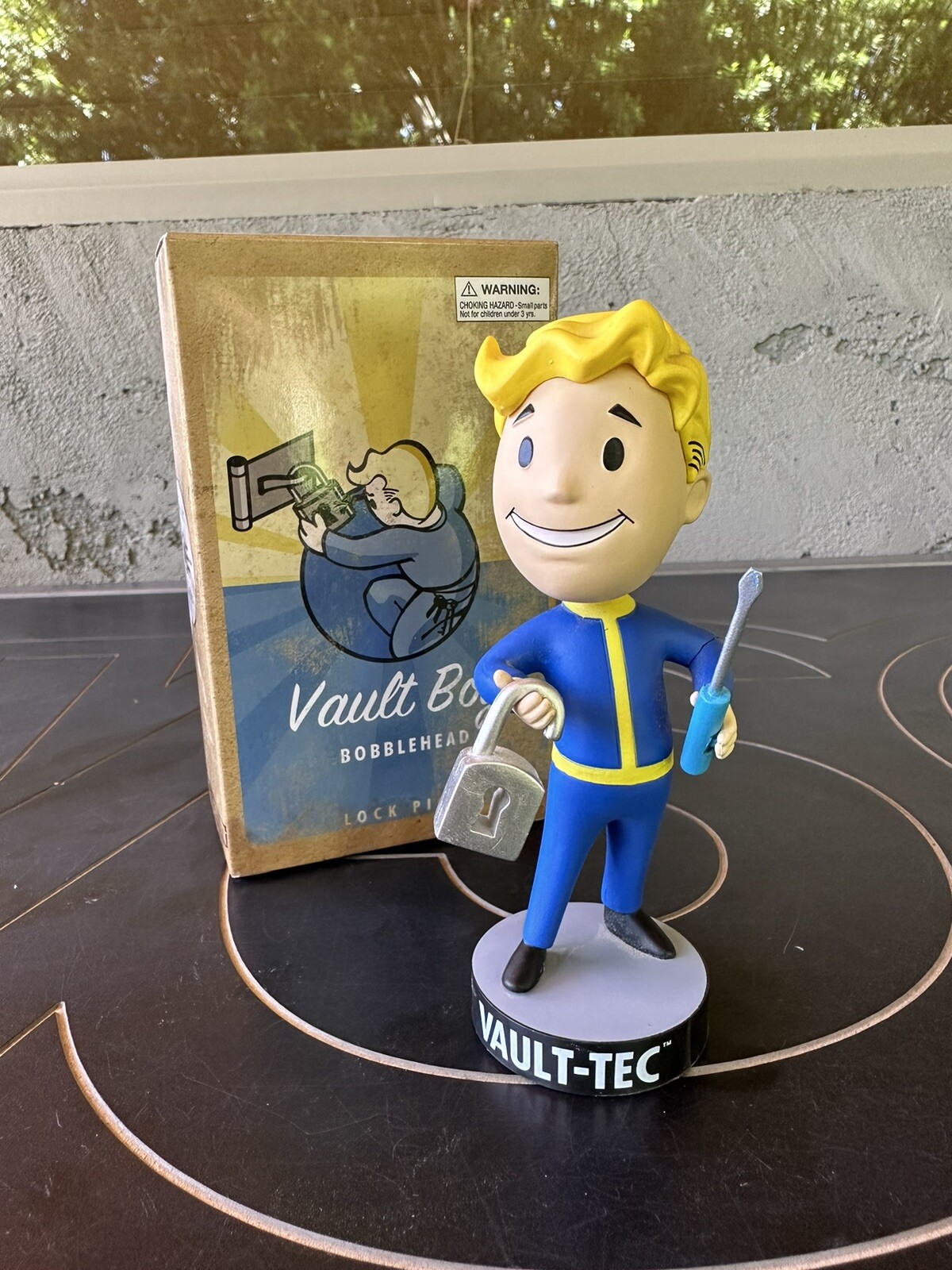 Fallout 4 Vault Boy 5" Lock Pick 111 Bobblehead Series #1 Vault-tec Pip ...