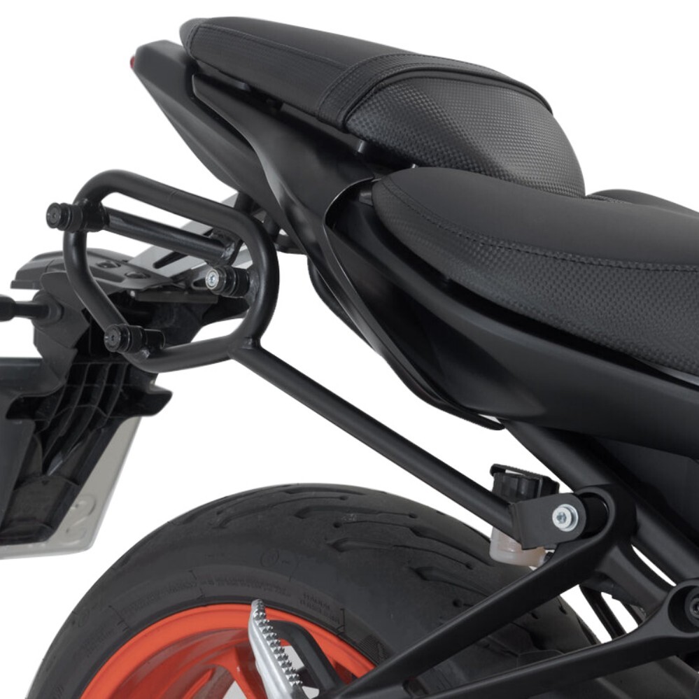 Side Bag Carrier Luggage Rack Cargo Carry Holder For YAMAHA FZ07 MT-07 ...