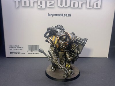 Iron Circle Domitar-Ferrum Class Battle-automata painted Warhammer 40k ...