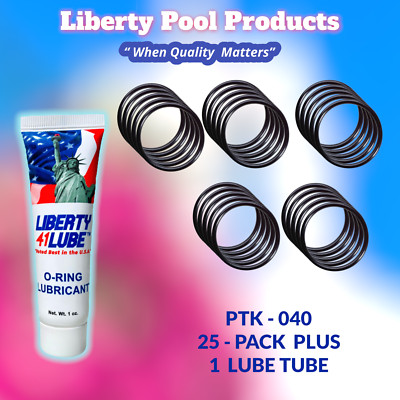 JS-1904 JS Series Strainer O-ring (25-PACK + LUBE TUBE) PTK-040 For WMC ...