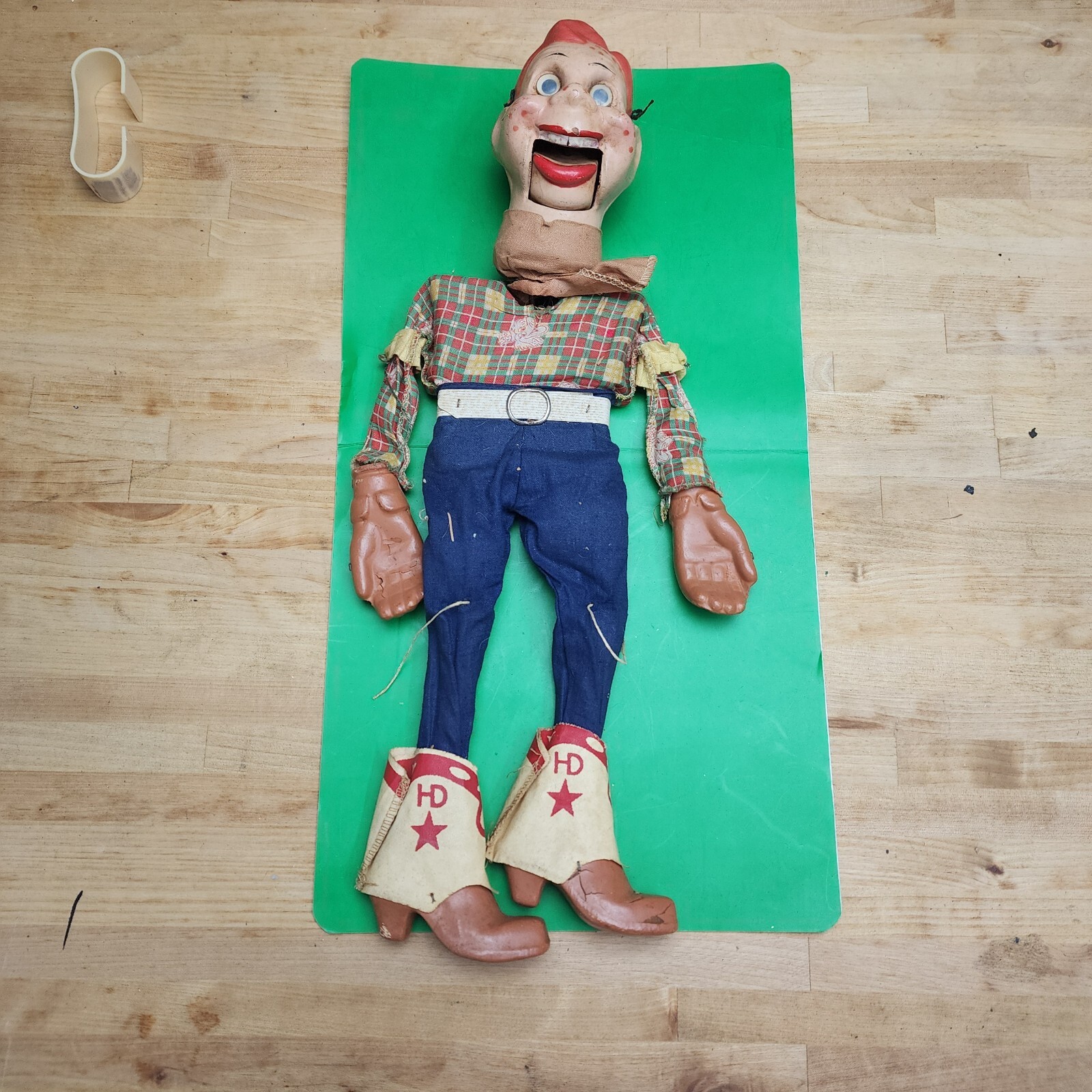 Vintage 1950's Peter Puppet Playthings? 16" Howdy Doody Marionette ...