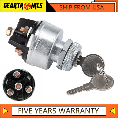 Universal Ignition Key Starter Switch With 2 Keys For Car Truck Tractor ...