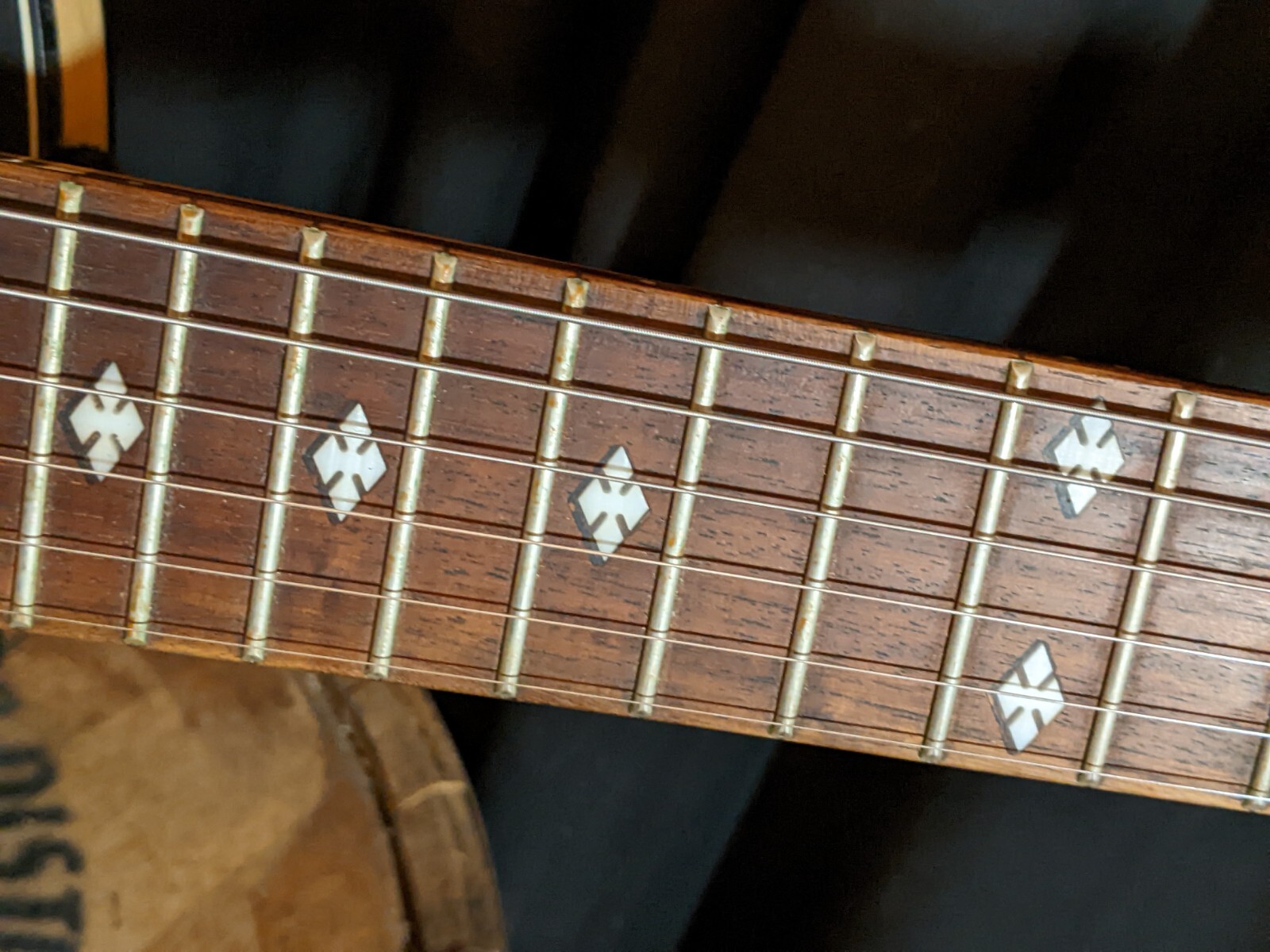 Gold Tone GT-500 Electric Banjitar 6 string Banjo Guitar with Hardshell ...